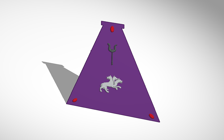 3D design Hades' Cape - Tinkercad