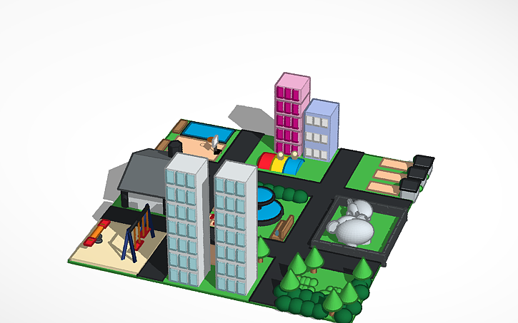 3D design Josie's City | Tinkercad