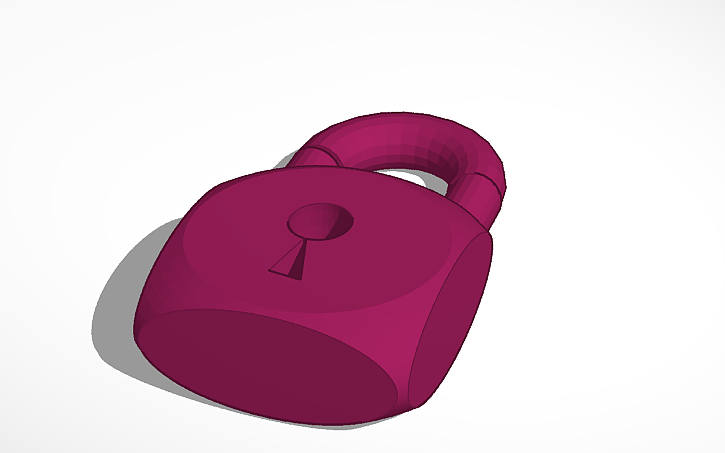 3D design lock | Tinkercad