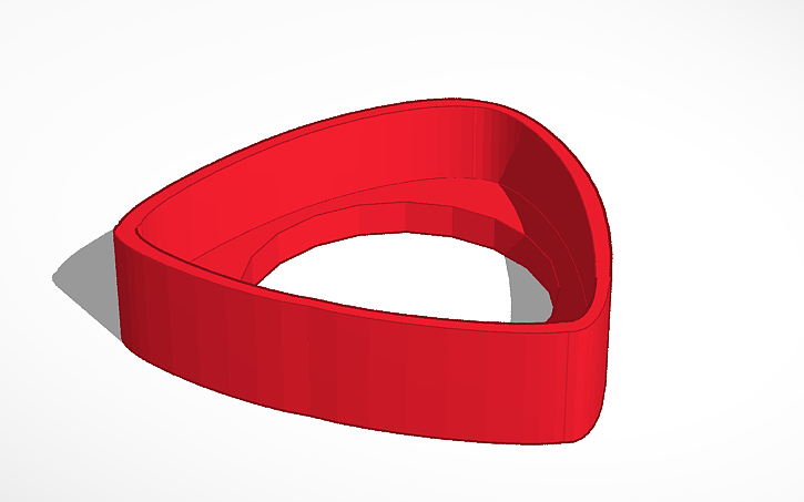 3D design triangle - Tinkercad