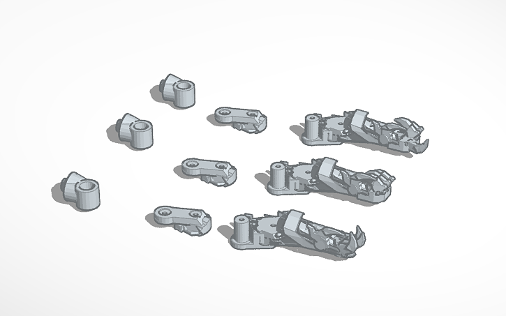 3D design megatron arm - Tinkercad