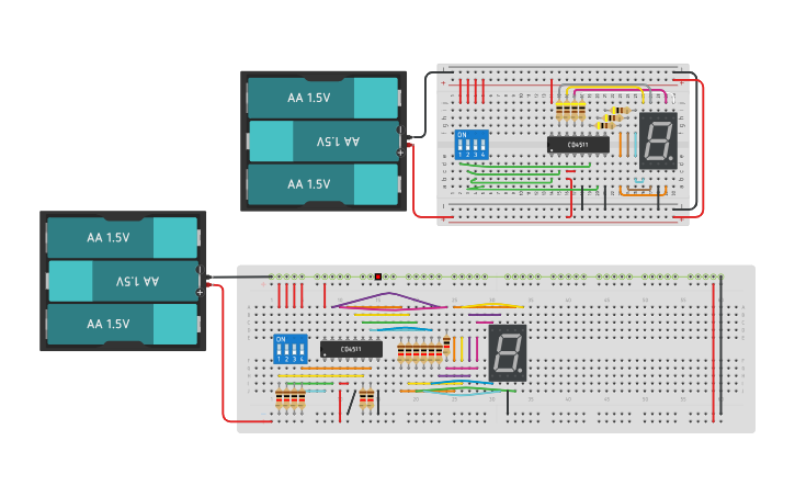 Circuit Design Display De 7 Segmentos Tinkercad 8619