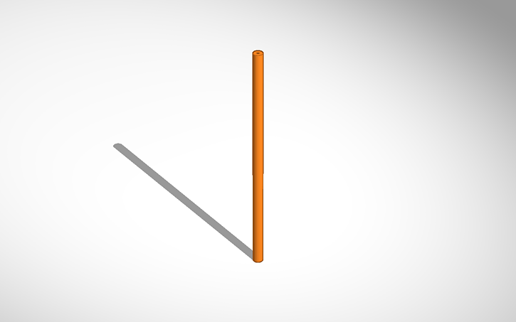 3D design big stick | Tinkercad
