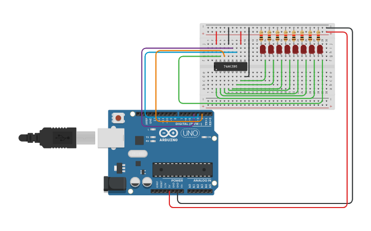 Circuit design SISTEMAS_DIGITALES_AVANZADOS - Tinkercad