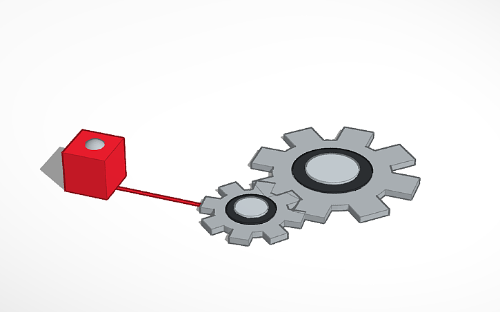 3D design Gear - Tinkercad