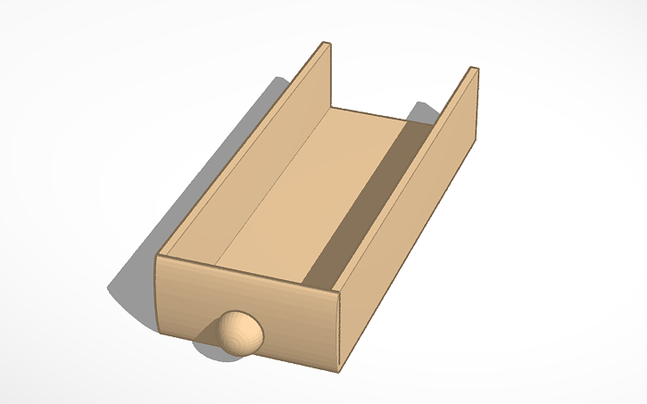 3D design drawer - Tinkercad