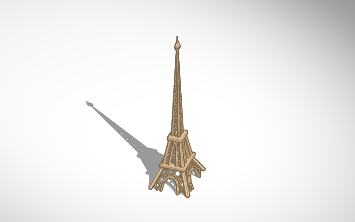 3D design I FEEL TOWER - Tinkercad