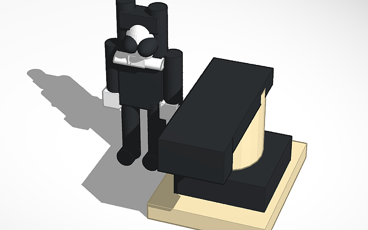 3D design BENDY INK MACHINE | Tinkercad