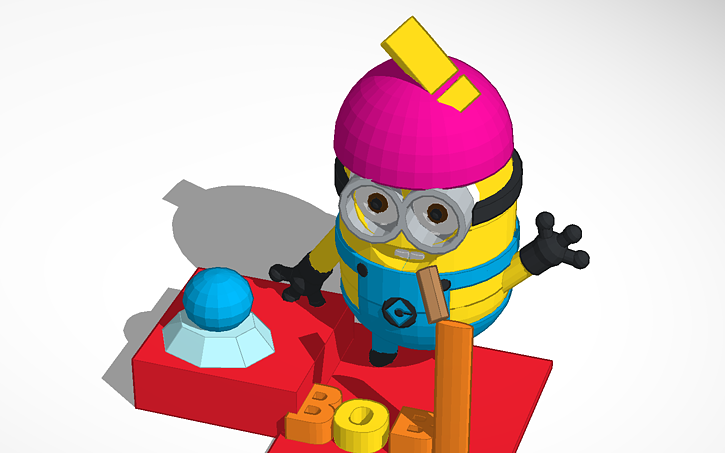 3D design kevins minion | Tinkercad