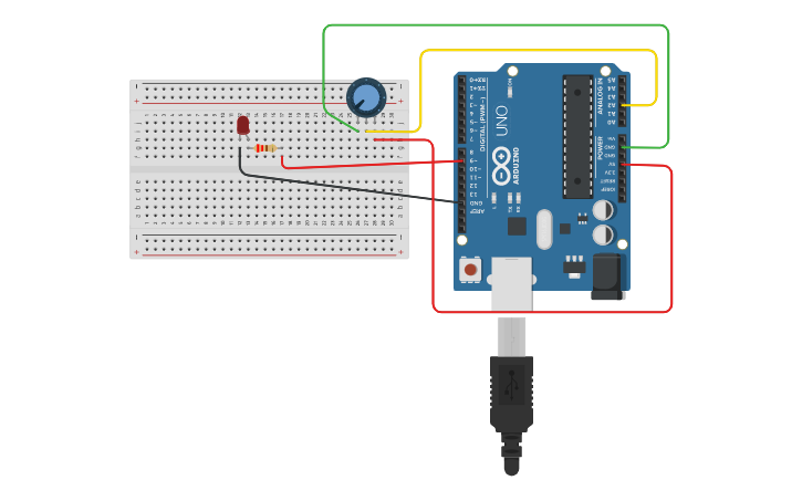 Circuit design Fatima Ebrahim- 12ADV/B - Checkpoint 1 Part 1 | Tinkercad