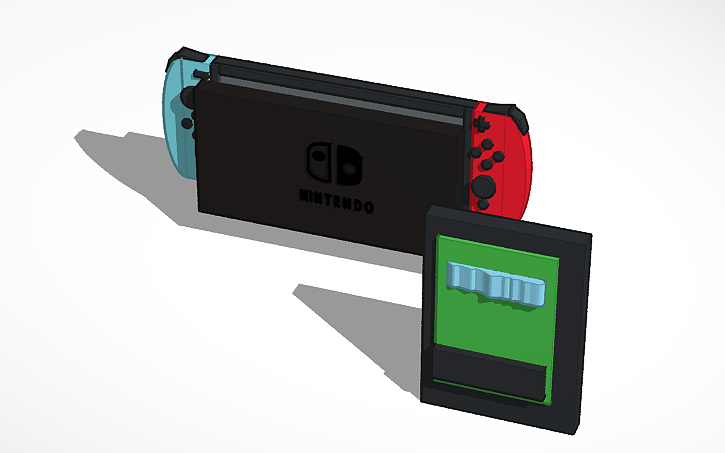 3D design Nintendo Switch - Tinkercad