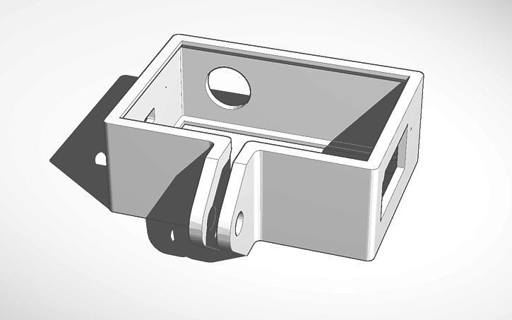 3D design GoPro Frame | Tinkercad