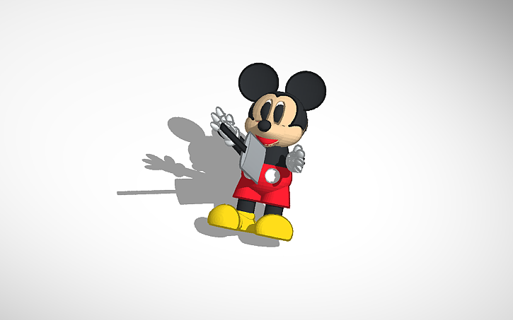 3D design Micky | Tinkercad