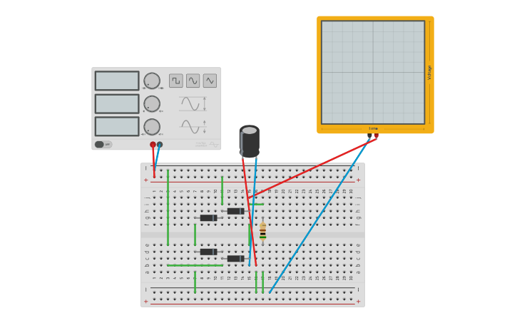 Circuit design Ejercicio 2 | Tinkercad