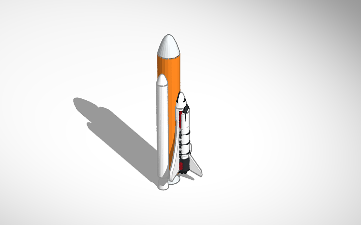 3D design Space shuttle | Tinkercad