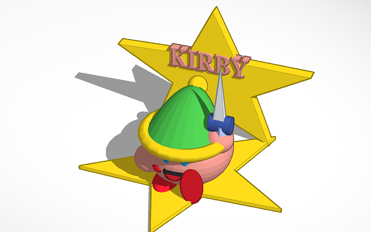 3D design Kirby | Tinkercad