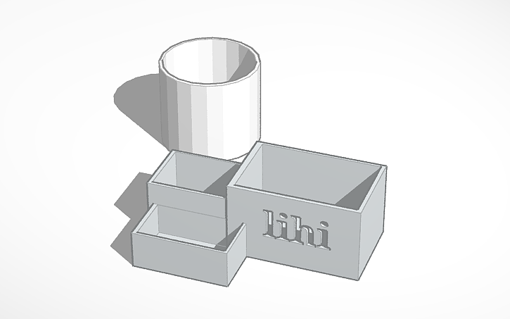 3D design pen stand | Tinkercad