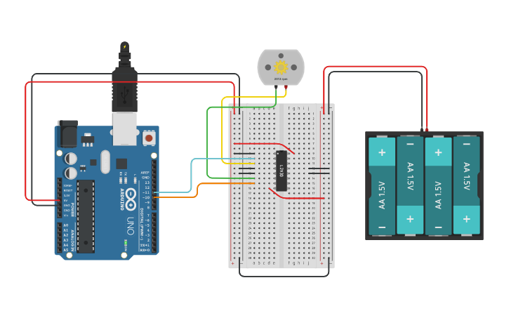 Circuit design LEC 5 Simulation | Tinkercad