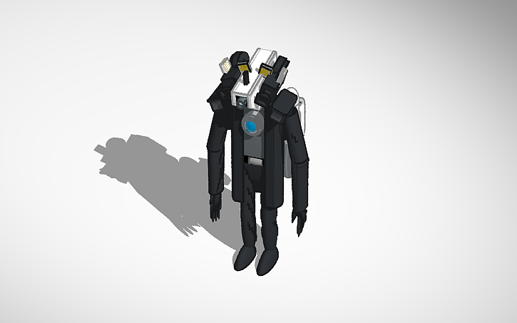 3D design Titan Cameraman - Tinkercad