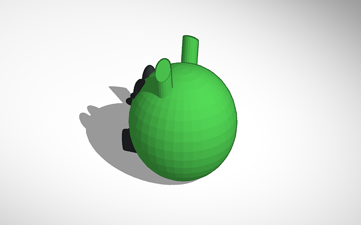 3D design alien de caca | Tinkercad