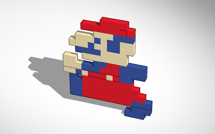 3D design mario | Tinkercad