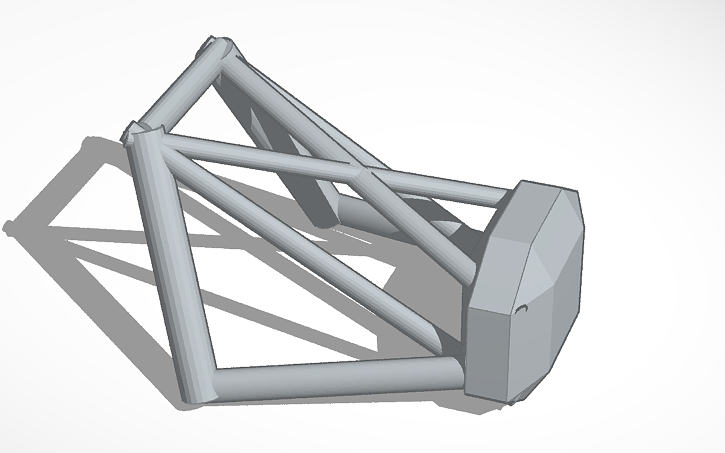 3D design role cage v1 - Tinkercad