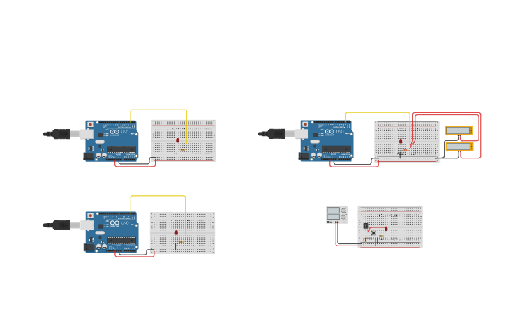 Circuit design Atividade 1 - Sistemas Embarcados/Carlos Henrique Rossato - Tinkercad