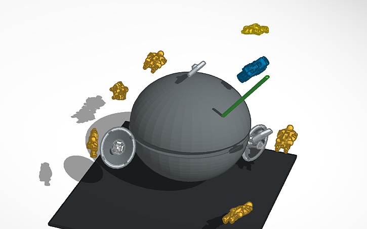 3D design Death star war - Tinkercad