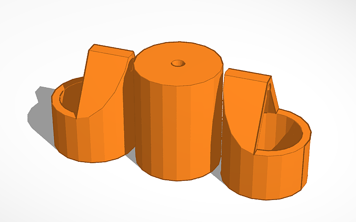 3D design 1" PVC ADJUSTABLE 3-WAY FITTING - Tinkercad