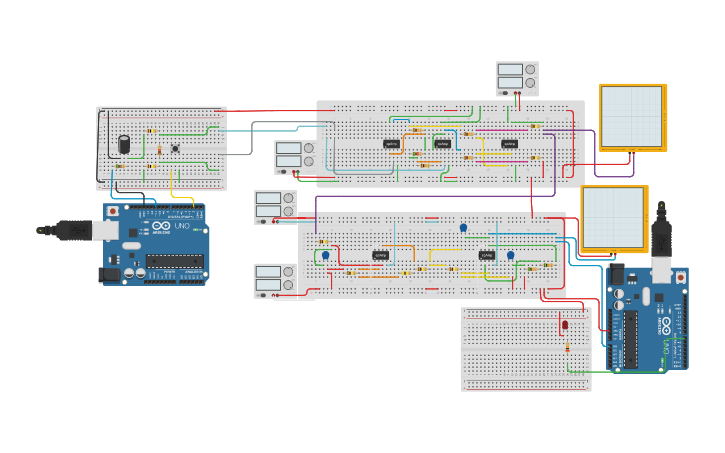 Circuit design Hannah and Jaden's EMG - Tinkercad