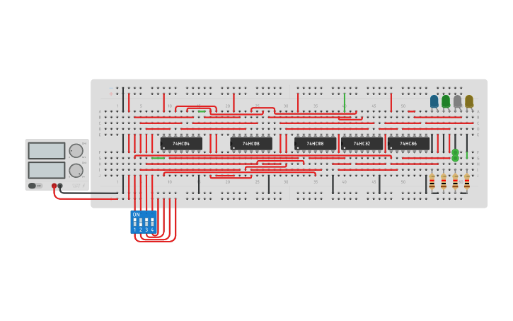 Circuit design lab 5 | Tinkercad
