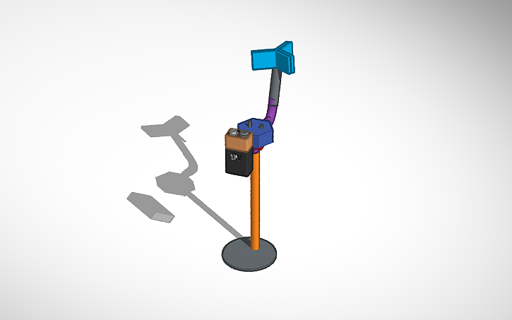 3D design metal detector - Tinkercad