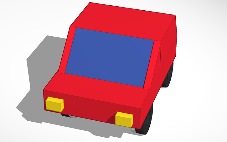 3D design Car - Tinkercad