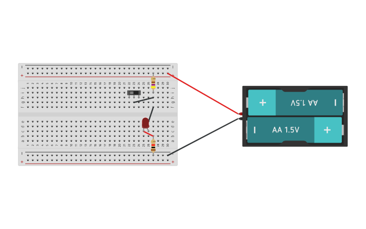 Circuit Design Resistors In Parallel Simmons Tinkercad