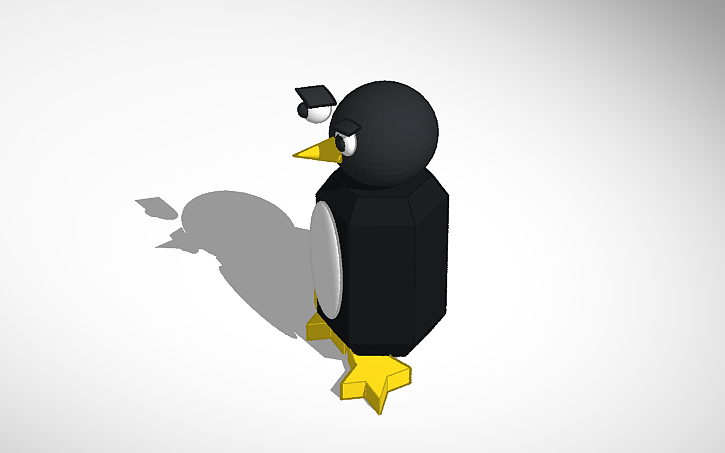 3D design Penguin Avatar | Tinkercad