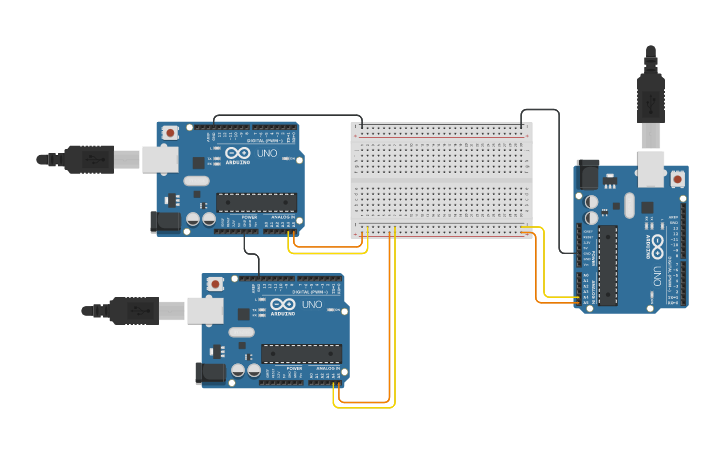 Circuit design Task 3 - I2C Communications Assignment | Tinkercad