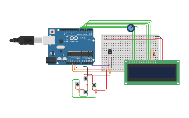 Circuit design Menu - Tinkercad