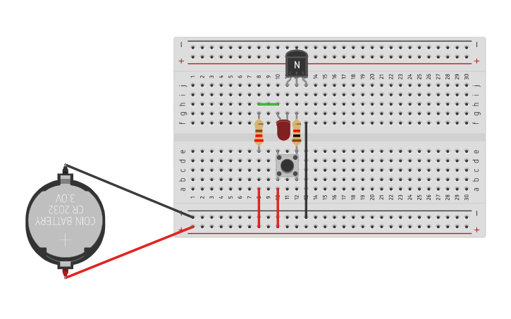 Circuit Design Transistor Operation By A V Tinkercad