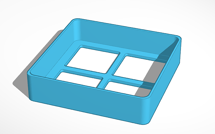 3D design Carcassonne Tile Cutter 1.75" (45mm) | Tinkercad