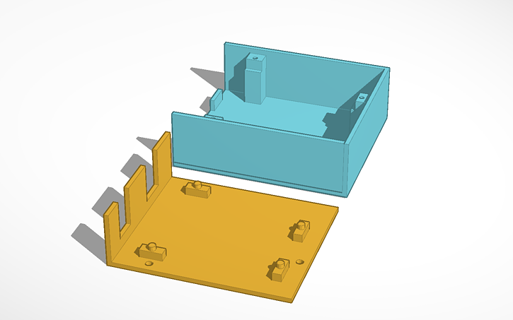 3D design Arduino Box - Tinkercad
