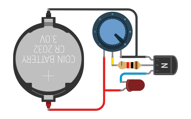 Circuit Design Led Brightness Control Tinkercad