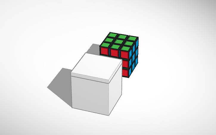 3D design Rubix-Cube - Tinkercad