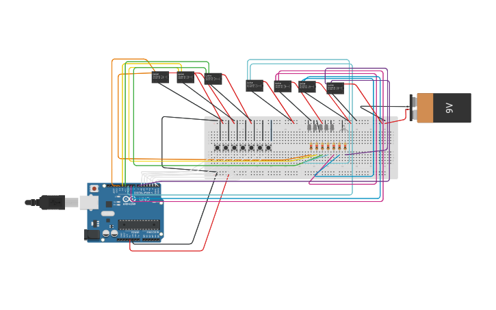 Circuit design 3-Cocoon Protocol | Tinkercad