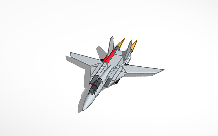 3D design plane thingy - Tinkercad