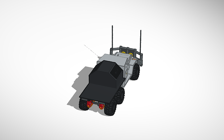 3D design Toyota land cruiser - Tinkercad