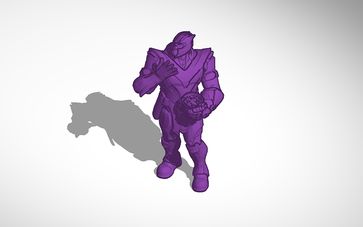 3D design Thanos Popcorn - Tinkercad