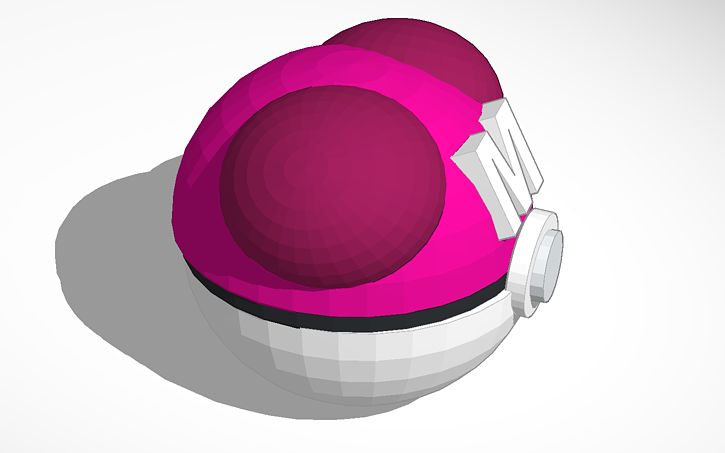 3D design Master ball | Tinkercad