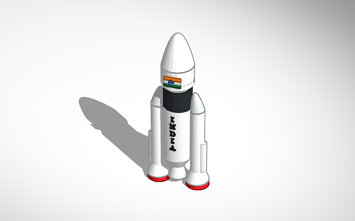 3D design GSLV Mk III - ISRO - Tinkercad 3D design GSLV Mk III - ISRO - Tinkercad