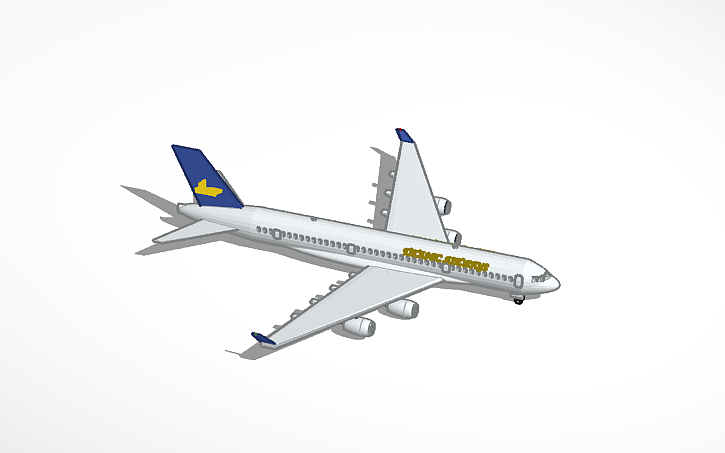 3D design Plane-Titanic Airways A325 | Tinkercad