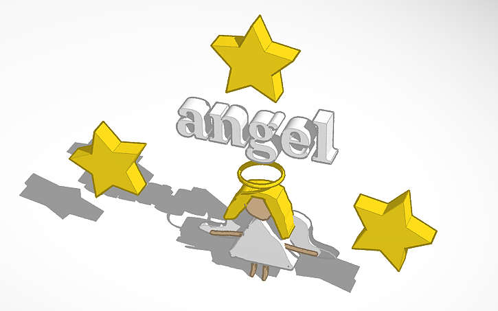 3D design angel | Tinkercad